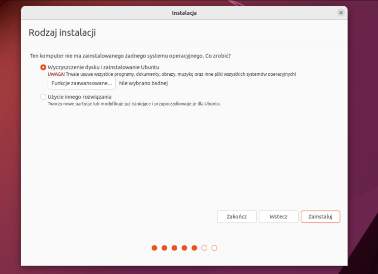 Instalacja Linux Ubuntu krok po kroku - StrefaLinux.pl