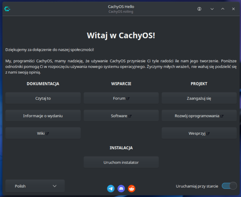 CachyOS - Instalacja i konfiguracja dystrybucji krok po kroku - StrefaLinux.pl